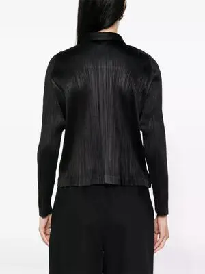 Issey Miyake Pleated Collar Jacket
