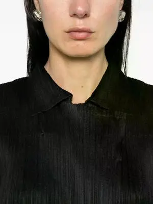 Issey Miyake Pleated Collar Jacket