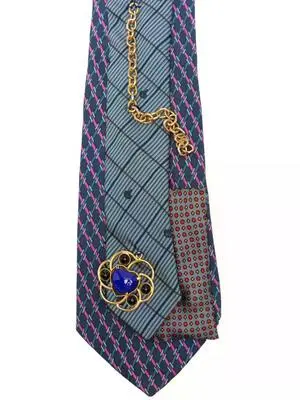 A.N.G.E.L.O. VINTAGE CULT X Stefania Bertoni Customised Hermès Tie