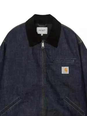 Carhartt Work In Progress Corduroy Collar Jacket - Blue