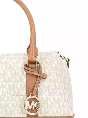 Michael Kors Signature-logo Tote Bag - Neutrals