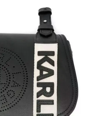 Karl Lagerfeld Laser-cut Detail Shoulder Bag