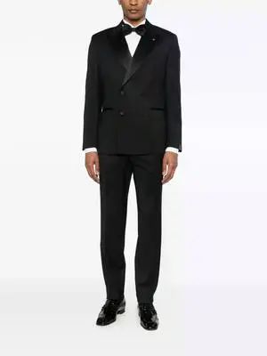 MANUEL RITZ Double-breasted Suit - Black