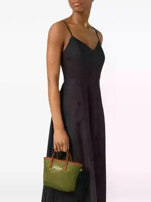 MC2 SAINT BARTH City Trimmed Tote Bag - Green