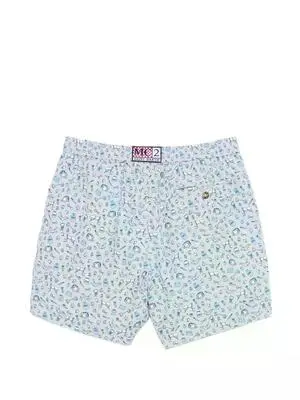MC2 SAINT BARTH Printed Swim Shorts - Grey