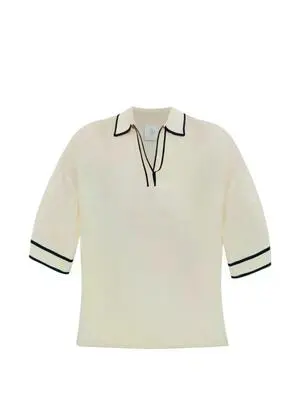 Bogner Paris Piped Top - Neutrals