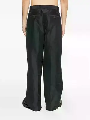 JIL SANDER Pleated Trousers - Black