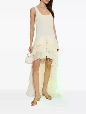 ROTATE BY BIRGER CHRISTENSEN Ruffled High-low Dress