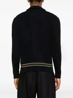 DRUMOHR Cable-knit Double-breasted Cardigan