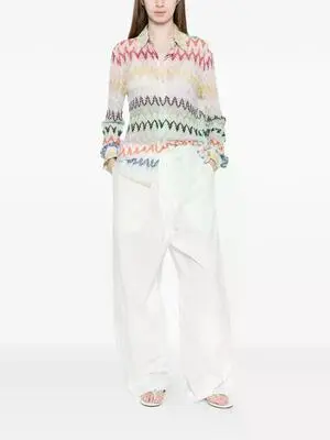 Missoni Patterned Long Sleeve Shirt