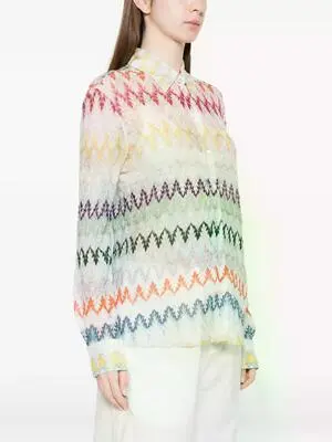 Missoni Patterned Long Sleeve Shirt