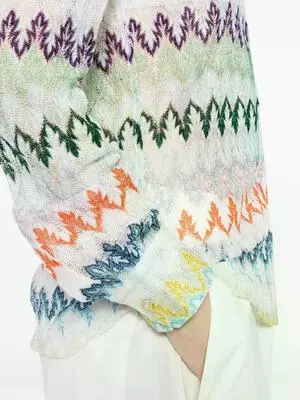 Missoni Patterned Long Sleeve Shirt