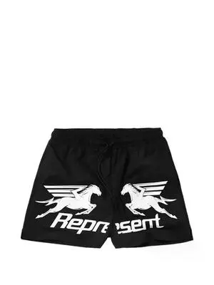 REPRESENT Swim Shorts - Black
