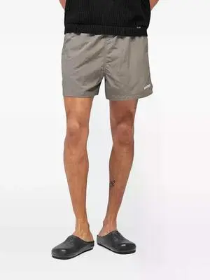 REPRESENT Core Drawstring Swim Shorts - Brown