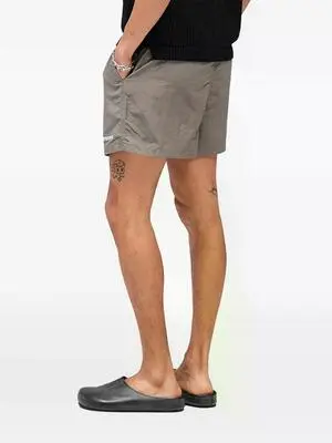REPRESENT Core Drawstring Swim Shorts - Brown