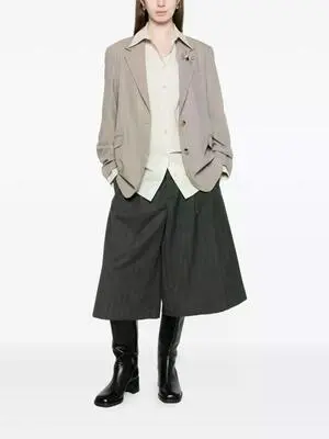 GOLDEN GOOSE Pinstripe Embellished Blazer