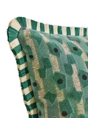 SOHO HOME Jeremiah Square Cushion - Green