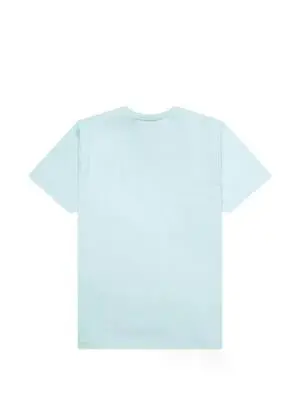 A BATHING APE Shark-print T-shirt - Blue