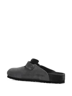 BIRKENSTOCK Boston Buckle-strap Clogs - Grey