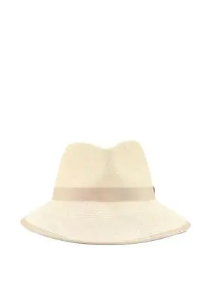 Max Mara Ribbon-trim Hat - Neutrals