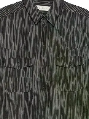 QASIMI Striped Pocket Shirt
