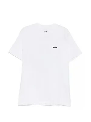 Obey Logo-detail T-shirt - White