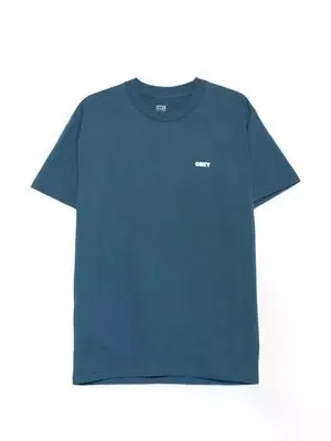 Obey Logo T-shirt - Blue