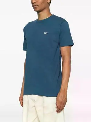 Obey Logo T-shirt - Blue