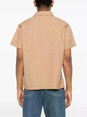 Obey Adrien Patterned Short-sleeve Shirt - Neutrals
