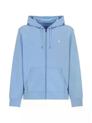 Polo Ralph Lauren Hooded Zip-fastening Sweatshirt - Blue