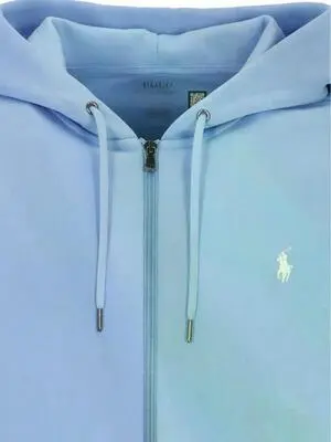 Polo Ralph Lauren Hooded Zip-fastening Sweatshirt - Blue