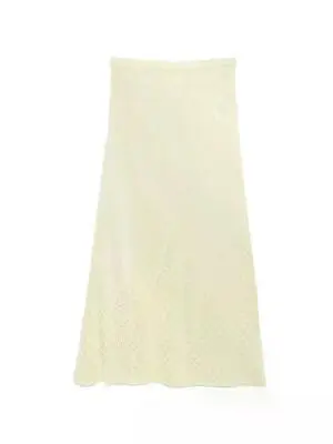 Paris Georgia Amelia Openwork Midi Skirt