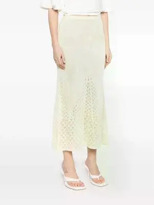 Paris Georgia Amelia Openwork Midi Skirt