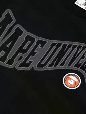 AAPE BY *A BATHING APE Logo-print Crew-neck T-shirt