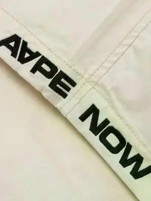 AAPE BY *A BATHING APE Logo Embroidered Shorts
