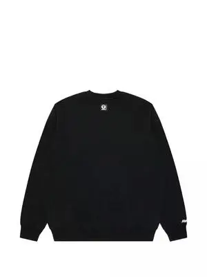 AAPE BY *A BATHING APE Moonface Logo Sweatshirt - Black