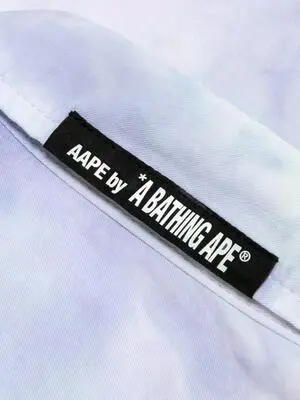 AAPE BY *A BATHING APE Relaxed Tie-dye Shirt - Purple