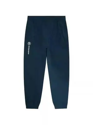 AAPE BY *A BATHING APE Elasticated Logo Track Pants - Blue