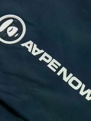 AAPE BY *A BATHING APE Elasticated Logo Track Pants - Blue