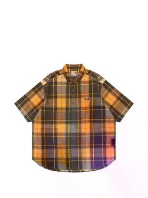 AAPE BY *A BATHING APE Check Shirt - Yellow