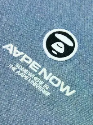 AAPE BY *A BATHING APE Moonface Patch Button-down Shirt