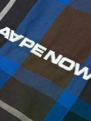 AAPE BY *A BATHING APE Moonface Check Shirt