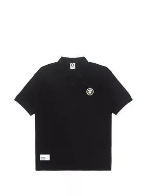 AAPE BY *A BATHING APE Moonface Camo-patch Polo Shirt