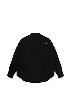 AAPE BY *A BATHING APE Moonface-patch Shirt Jacket - Black