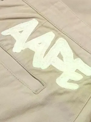 AAPE BY *A BATHING APE Embroidered Logo Chino Trousers