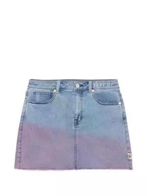 AAPE BY *A BATHING APE Fringed Mini Skirt