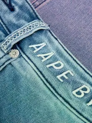 AAPE BY *A BATHING APE Fringed Mini Skirt