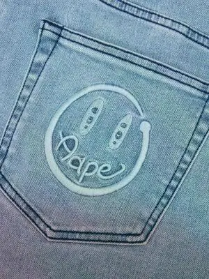 AAPE BY *A BATHING APE Fringed Mini Skirt