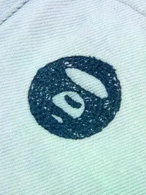AAPE BY *A BATHING APE Moonface Embroidered Jeans
