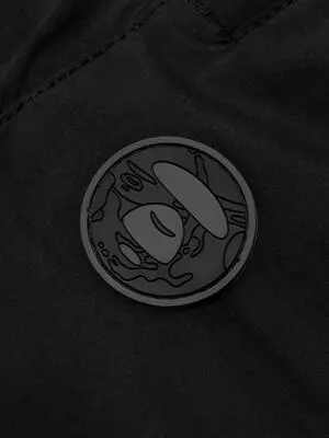 AAPE BY *A BATHING APE Moonface Patch Track Pants - Black